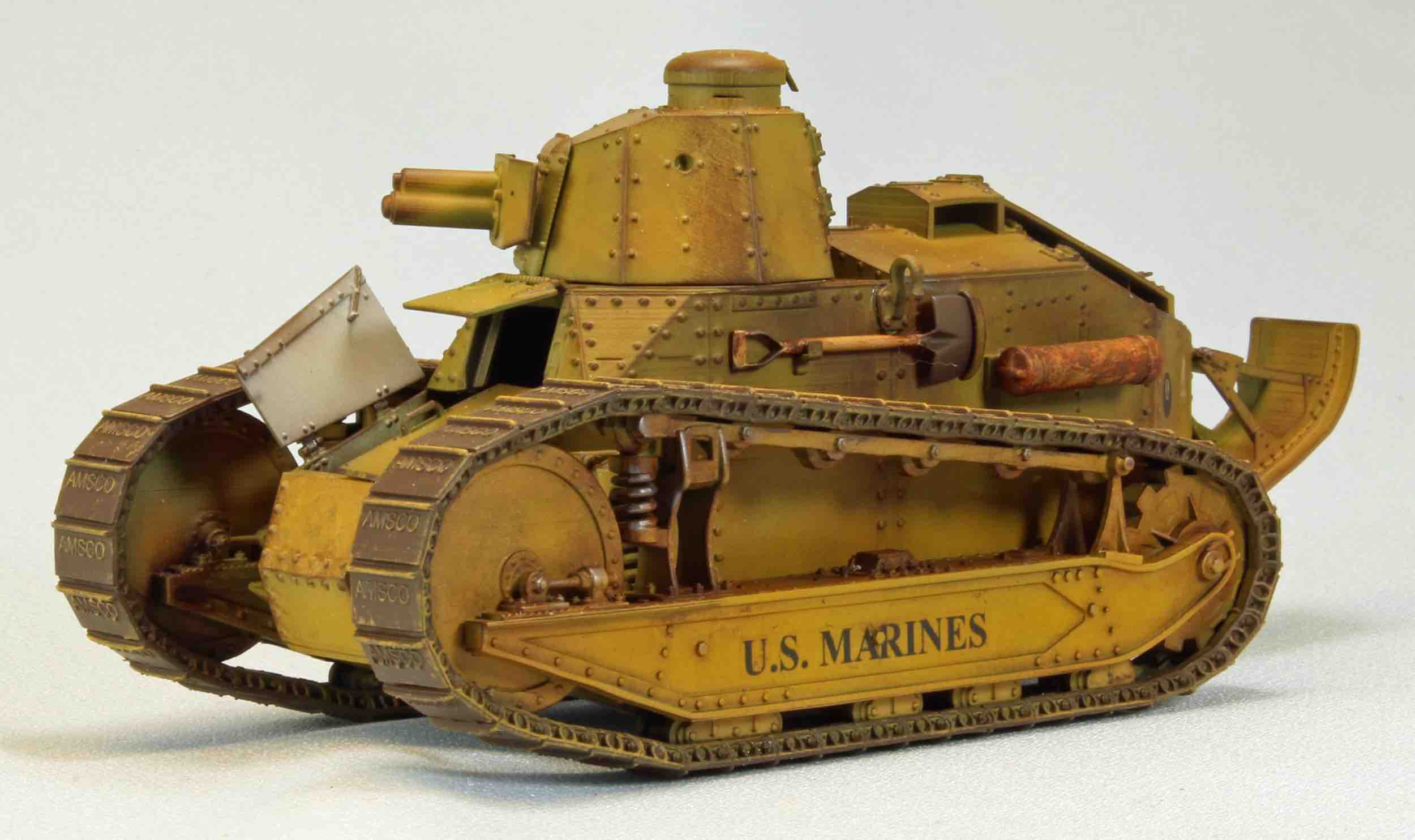 M1917 6-Ton Light Tank or FTS - Armor - Reviews - IPMS Seattle